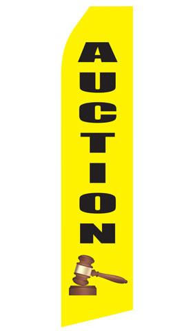 Auction Feather Flags | Stock Design — Minuteman Press San Antonio TX ...