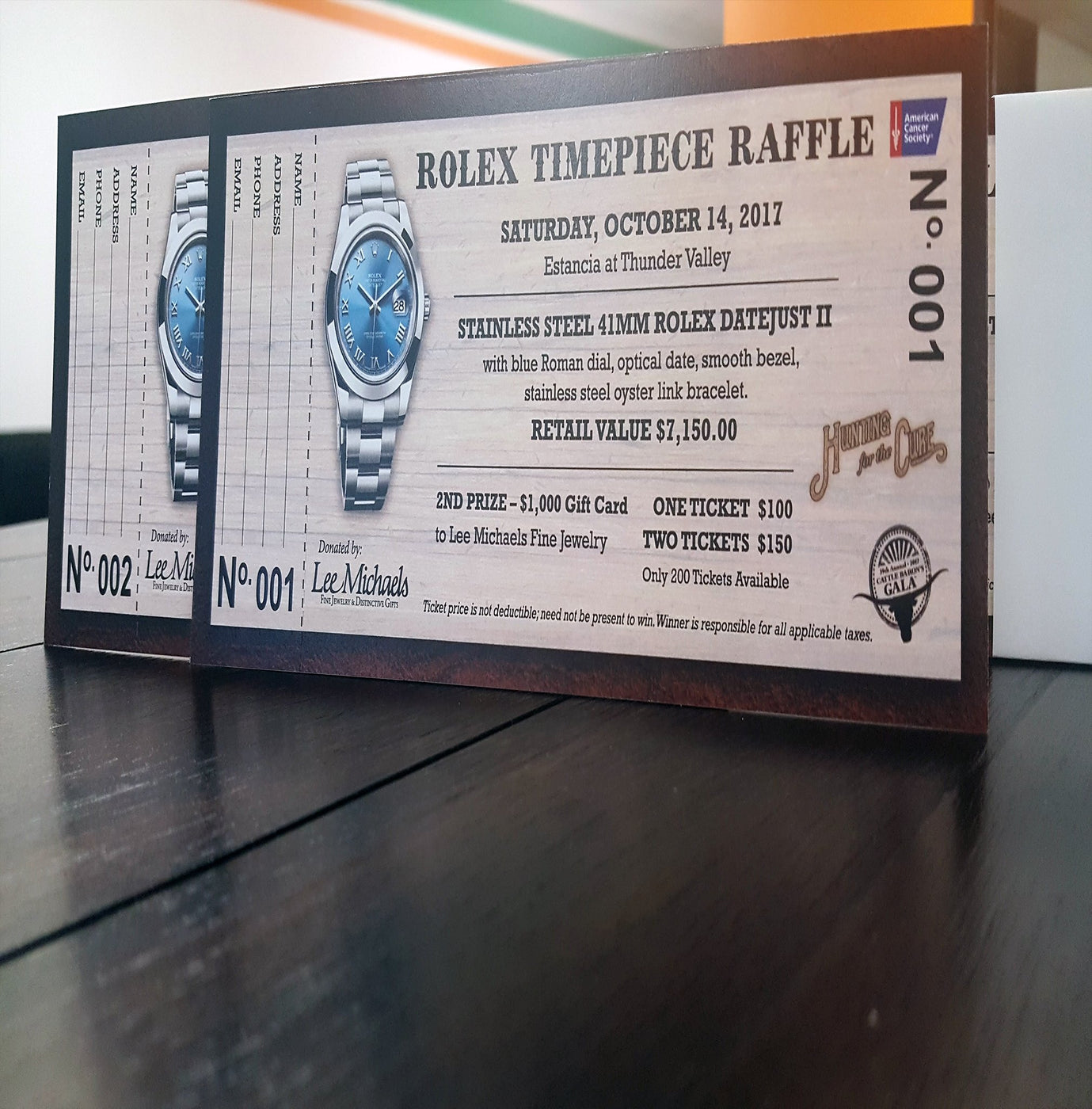 Custom Raffle Tickets San Antonio TX Printing Company - Minuteman Press ...