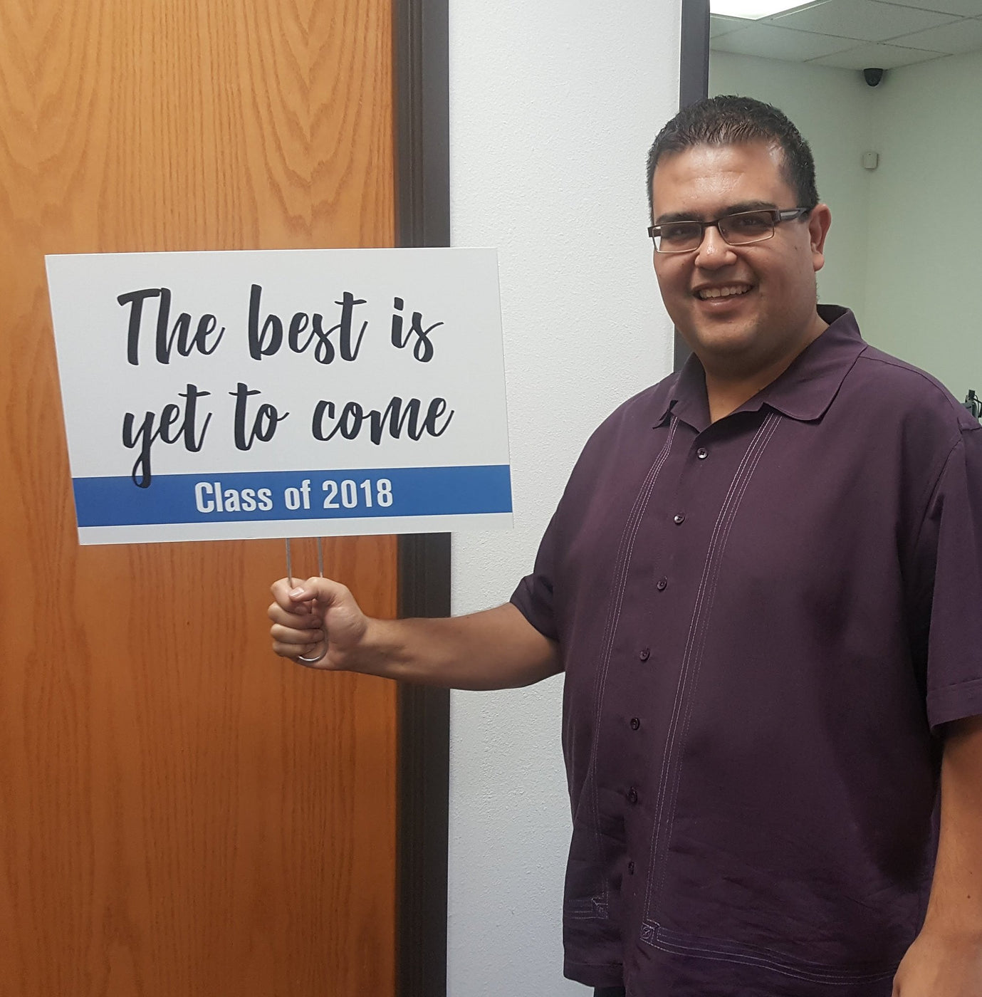 Graduation Hand Held Signs San Antonio TX | Custom Paddle Signs TX ...