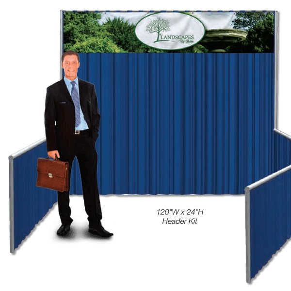 Pipe And Drapery Header Banner | San Antonio Banner Company | Minuteman ...